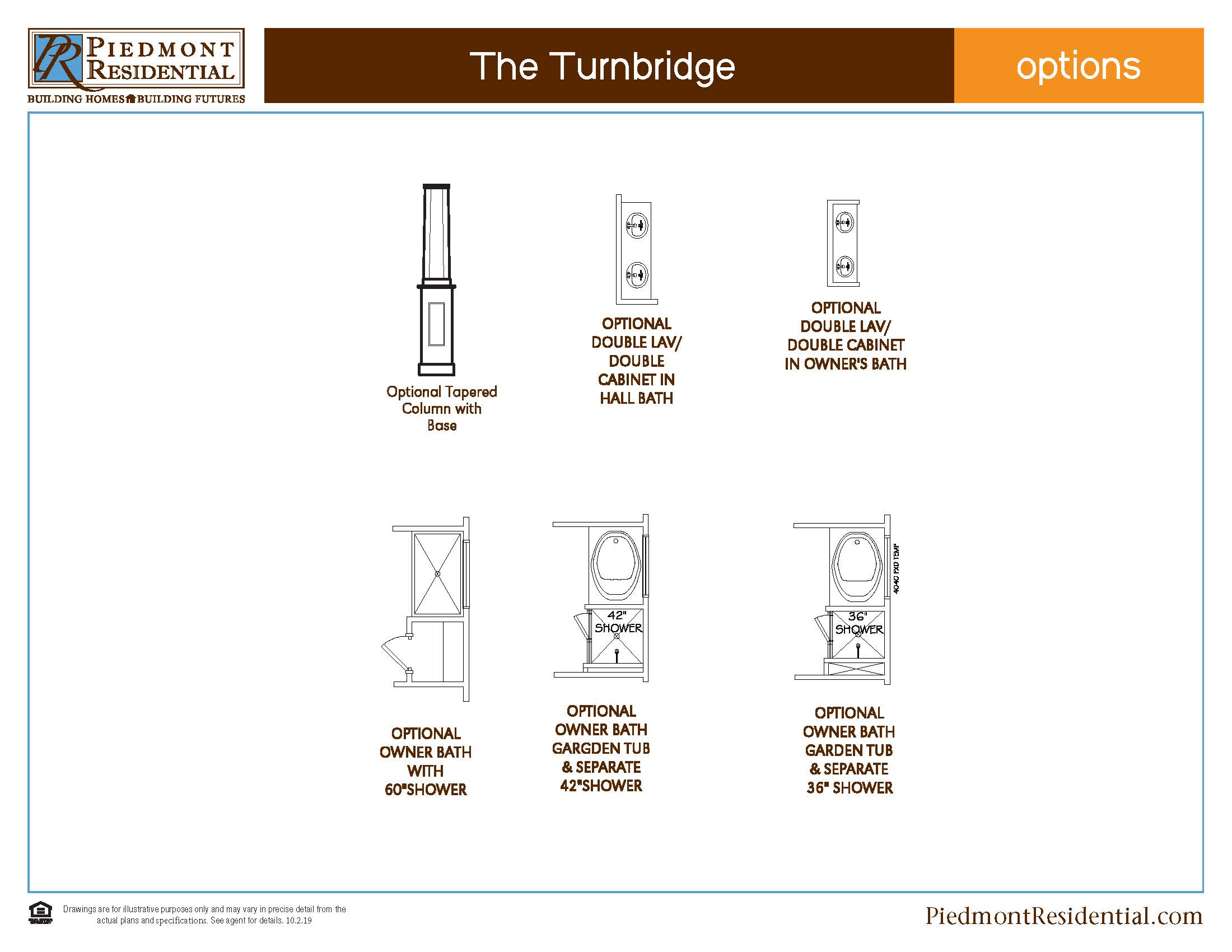 Turnbridge | 2 Story House Plans in GA | Piedmont Residential